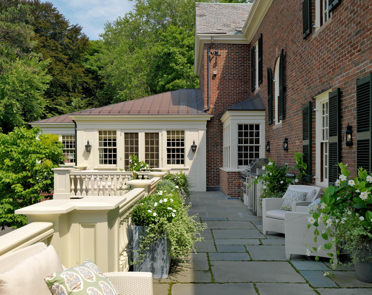 Boston Architects Botticelli & Pohl Designed this Chestnut Hill Home